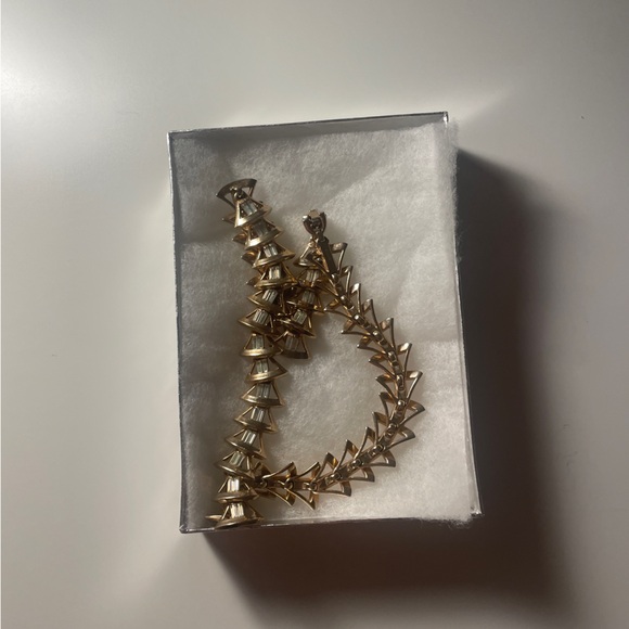 pennino | Jewelry | Vintage Pennino Signed 3d Linked Baguette Necklase ...